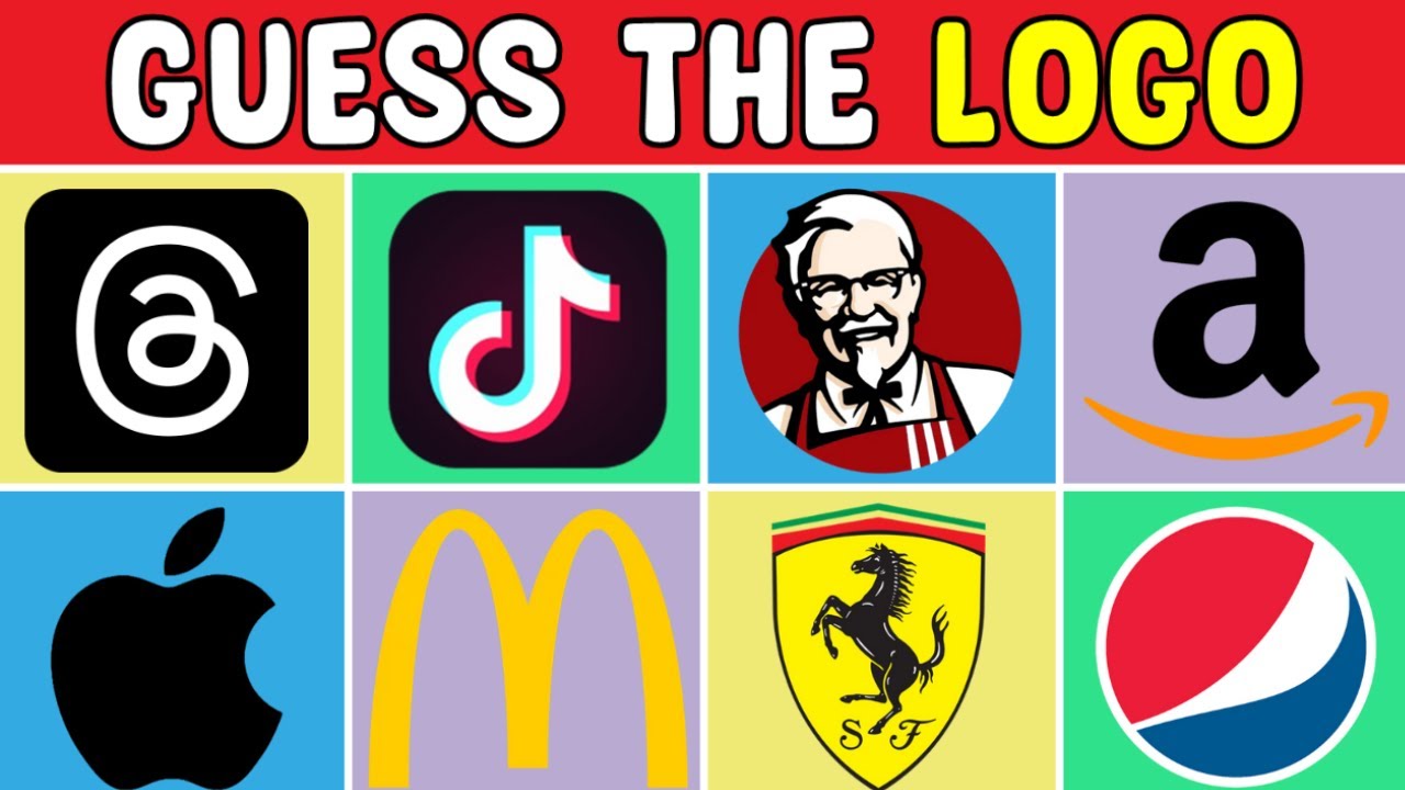 Guess The Logo in 3 Seconds🧐🕜|100 Famous Logos Challenge - YouTube