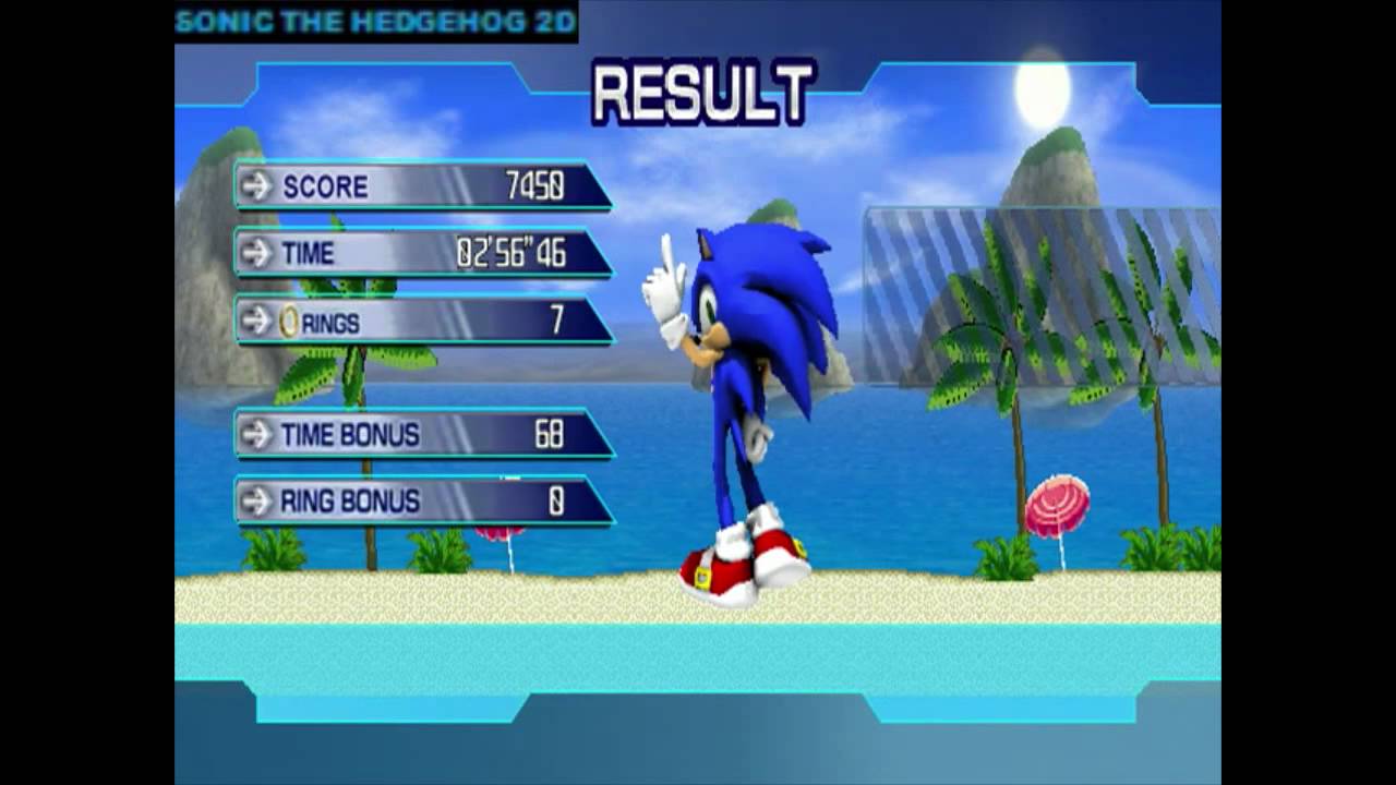Sonic the Hedgehog 2D Demo Review - YouTube