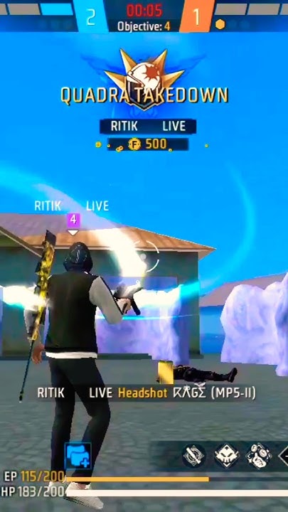 1V4 against rusher 😈 #shortfeed #freefire #ffshorts #trendingshorts #subscribe #shorts # ...