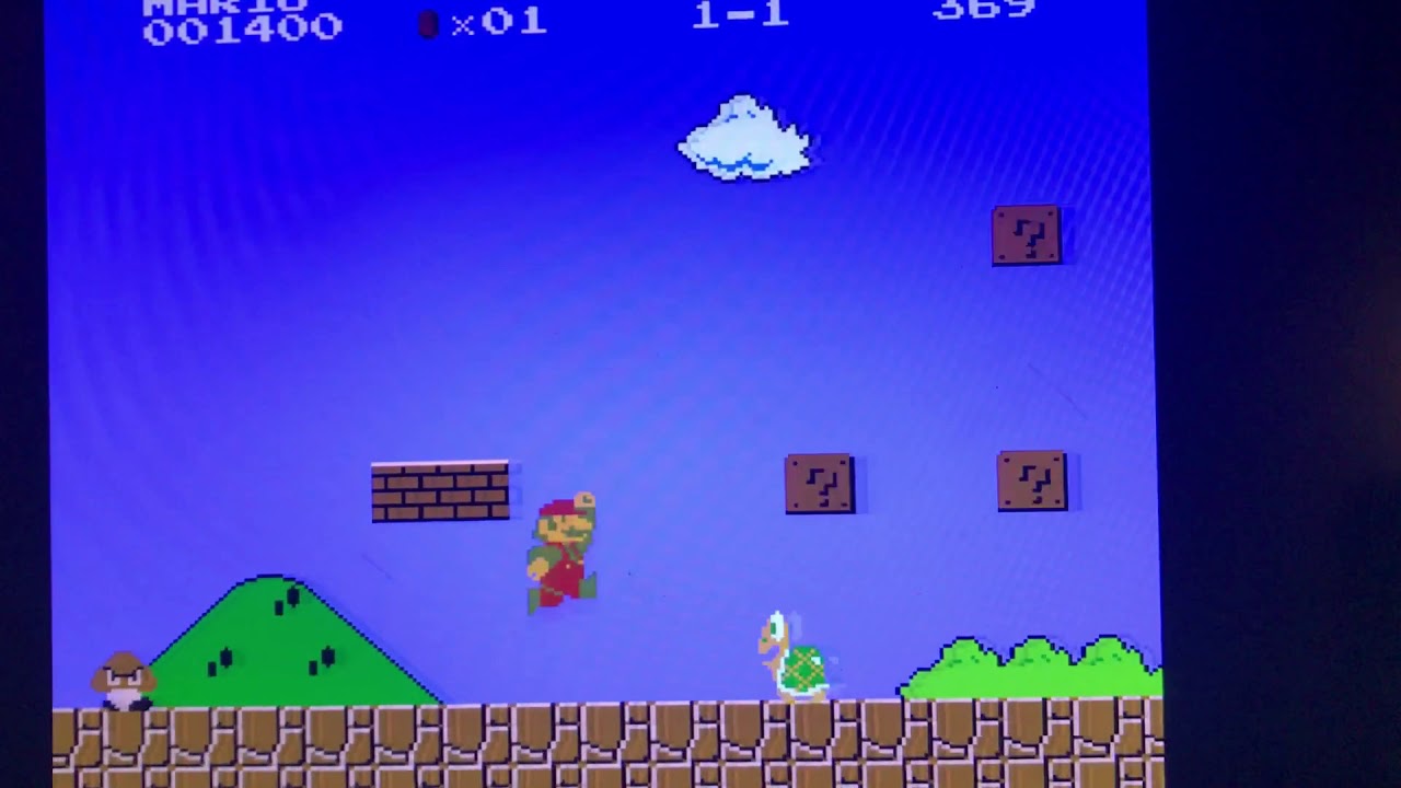 (26.85) SMB1 1-1 as Fire Mario speedrun - YouTube