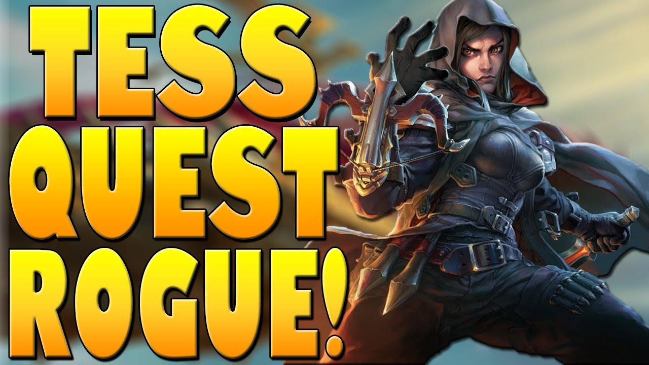 Every Game is CRAZY with Tess Quest Rogue! | Galakrond's Awakening ...