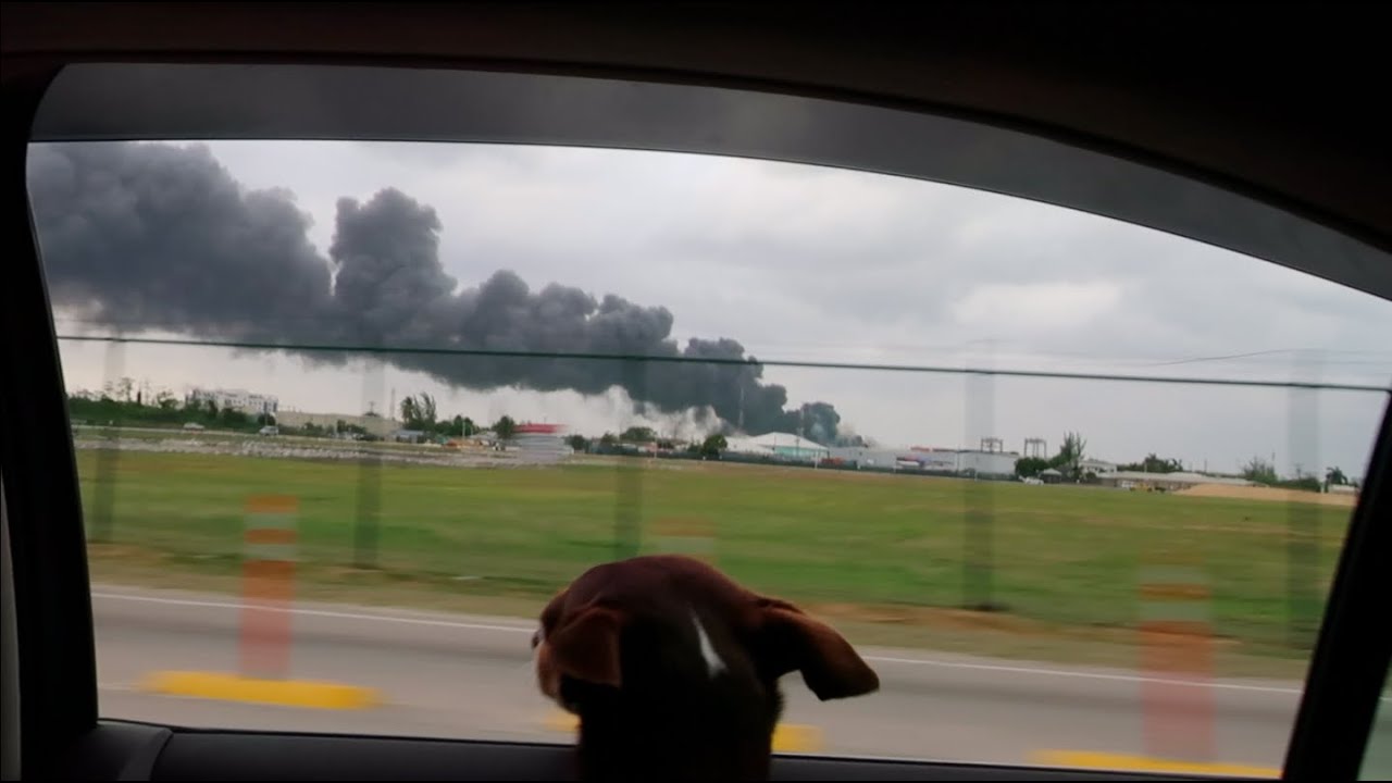 Grand Cayman DUMP ON FIRE (again) :: March 8 2020 - YouTube