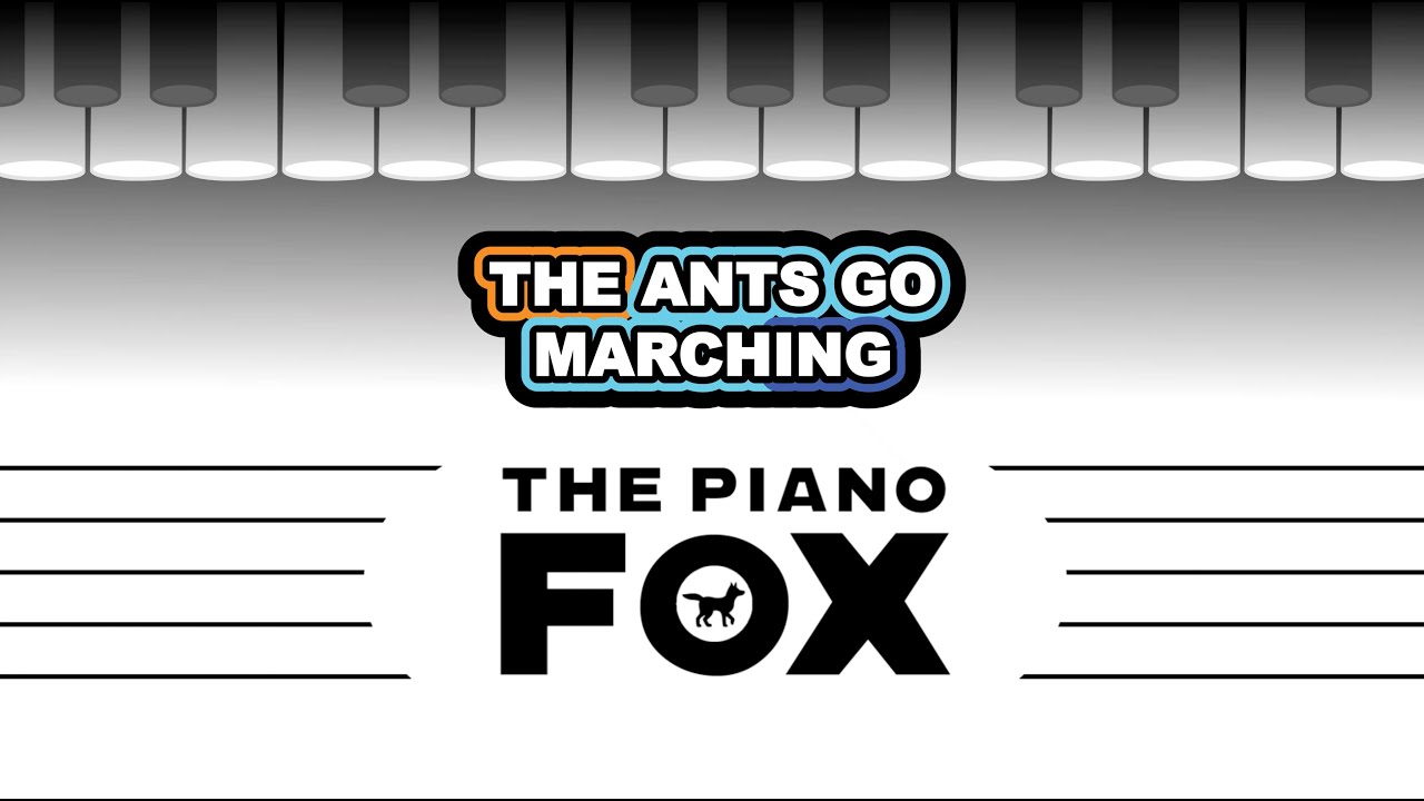 The Ants Go Marching - Beginner Piano Tutorial - YouTube