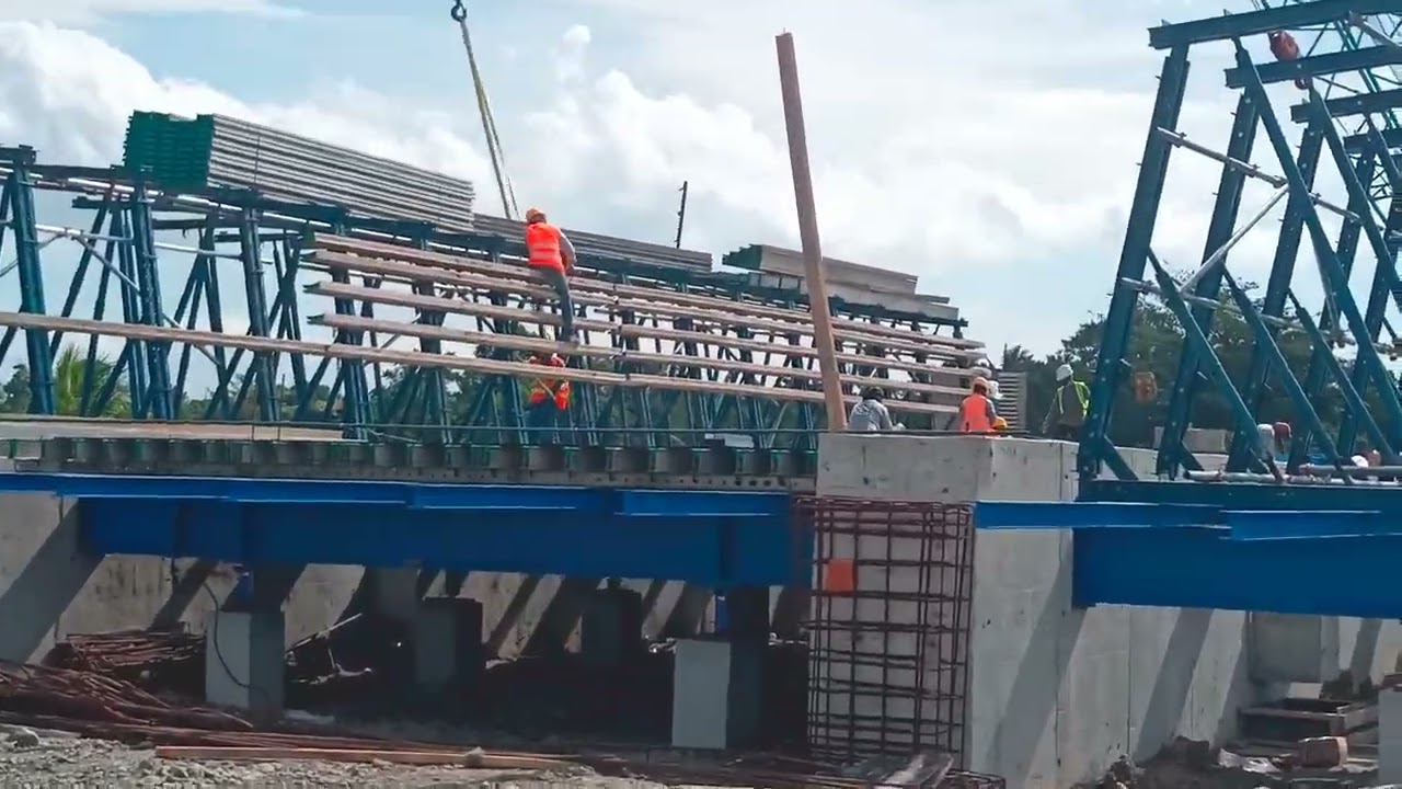 update of talomo - matina Bridge Davao coastal road project - YouTube