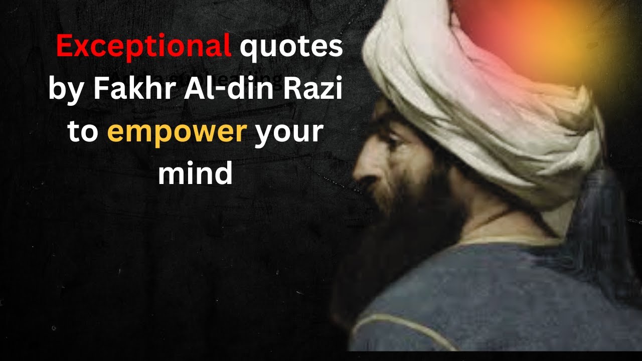 The Path to Inner Peace Quotes by Fakhr al-Din al-Razi on Mindfulness ...