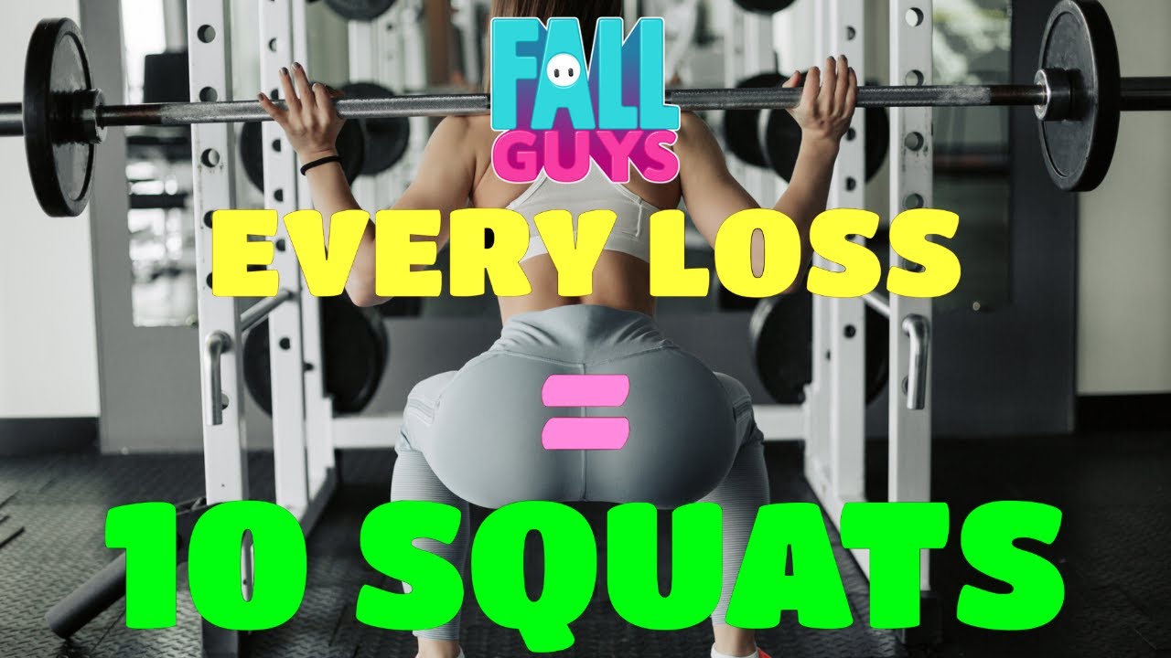 Fall Guys Squat Challenge: Epic Fails and Funniest Highlights - YouTube