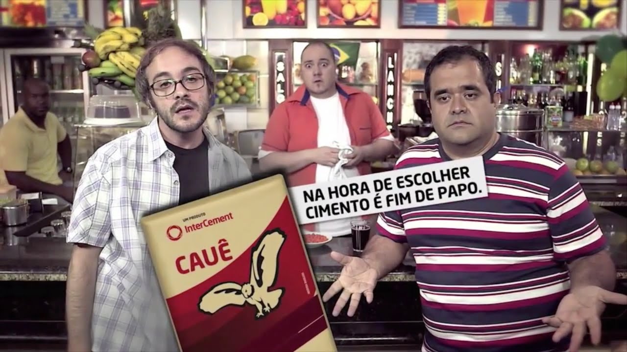 ATOR - RODRIGO CÁCERES NA PROPAGANDA - CIMENTOS CAUÊ E CIMPOR ...