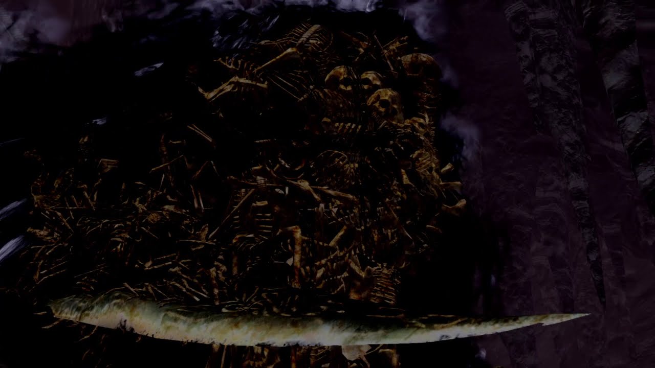 DARK SOULS REMASTERED - Gravelord Nito Easy Boss Fight (no damage ...