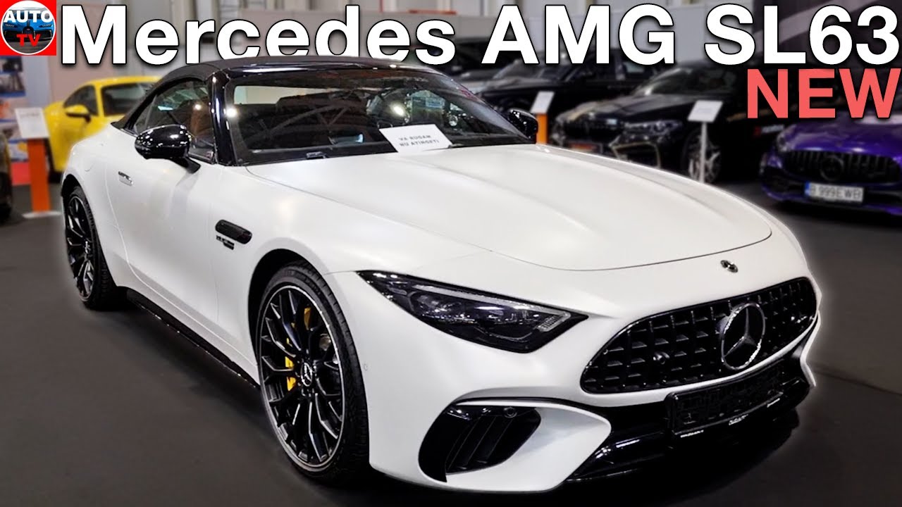 NEW 2023 Mercedes-AMG SL 63 - OVERVIEW Walkaround - YouTube