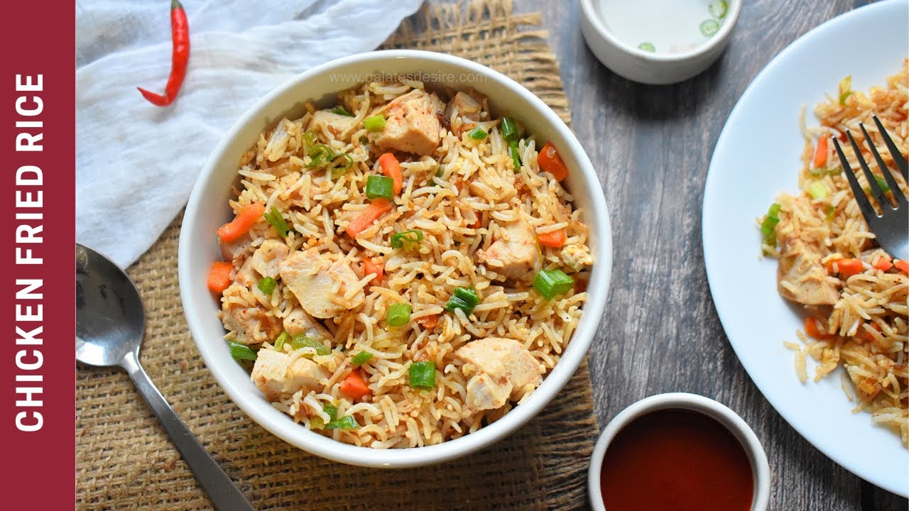 Chicken Fried Rice | Restaurant Style Chicken Fried Rice Recipe - YouTube