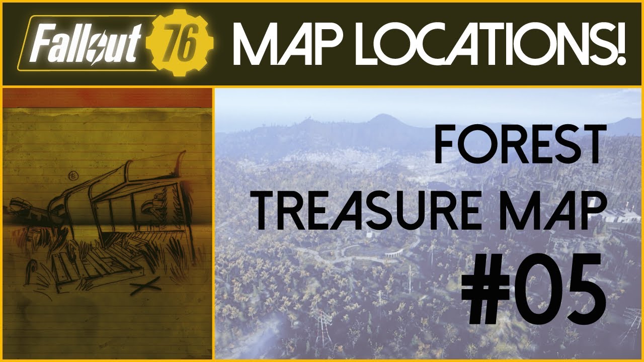 🌳Fallout 76 || The Forest 5 (Treasure Map Location)🌳 - YouTube
