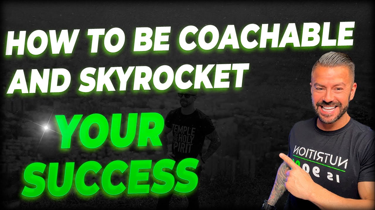 How To Be Open to Coaching and Skyrocket Your Success - YouTube