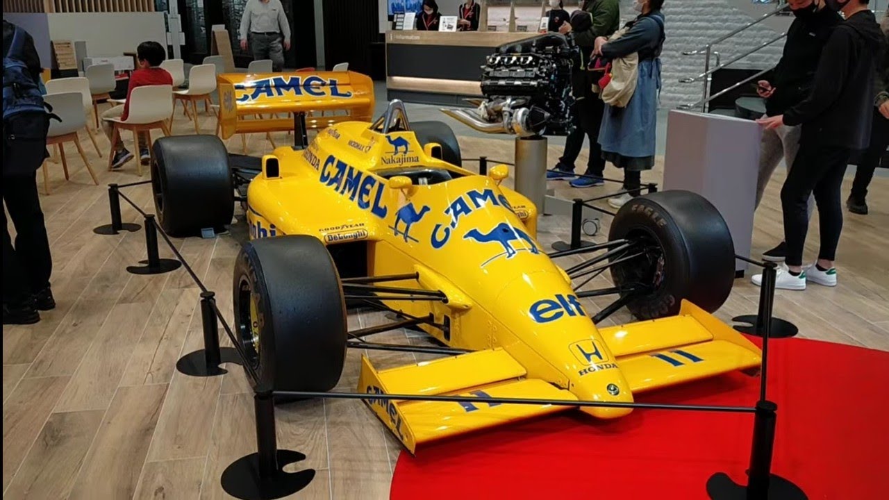 1987 CAMEL LOTUS 99T HONDA 2021.4.11 Sun 13:00 HONDA welcome plaza ...