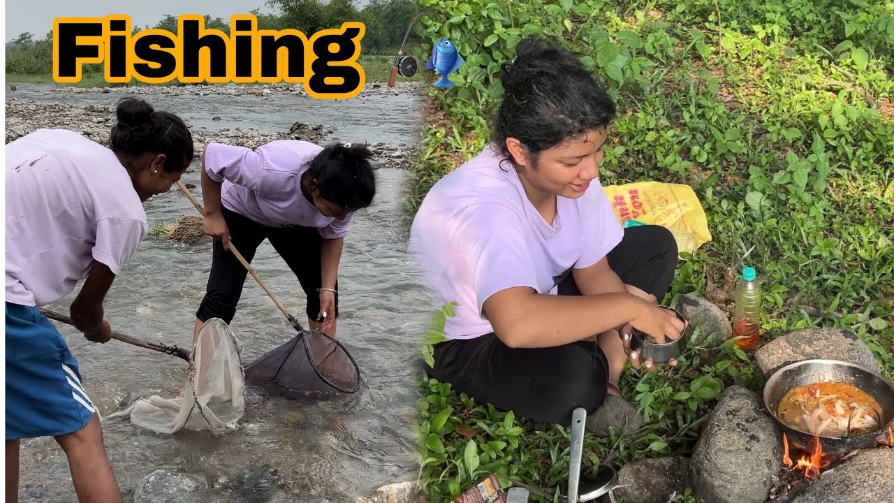 Fishing for the first time || @misskhawas - YouTube