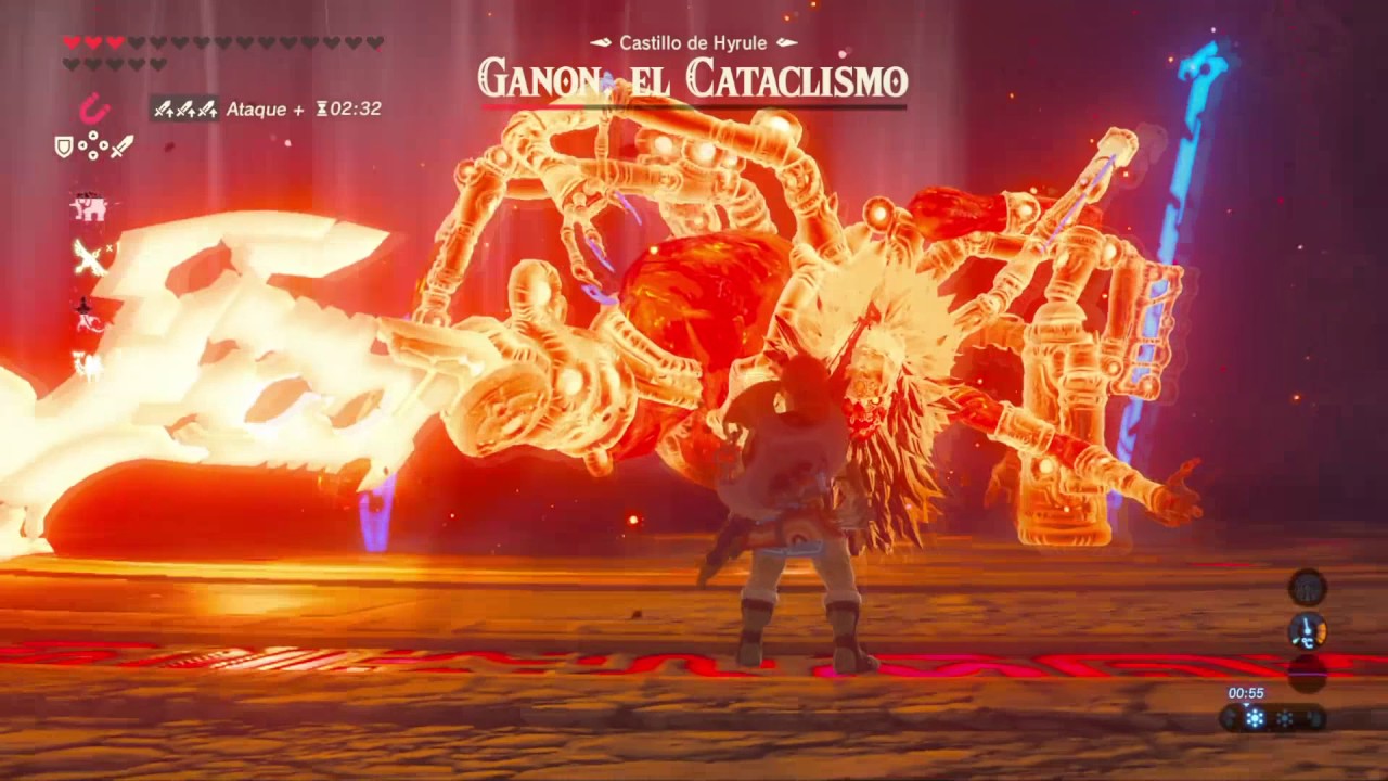 The Legend of Zelda: Breath of the Wild - Batalla contra Ganon (final ...