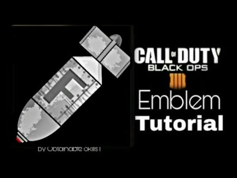 Call of Duty Black Ops 4 COD BO4 Emblem Tutorial - YouTube