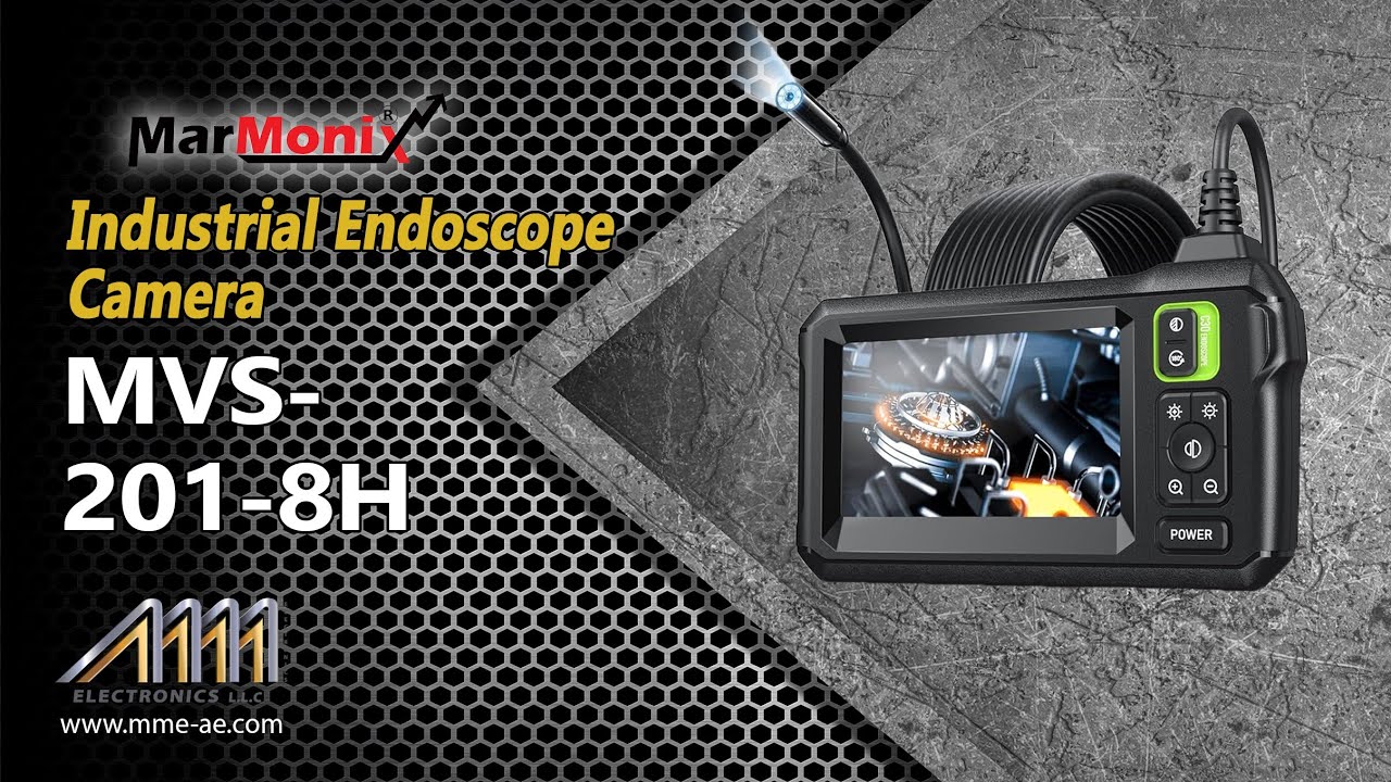 🎥 Marmonix MVS-201-8H | Industrial Endoscope Camera Review & Features - YouTube
