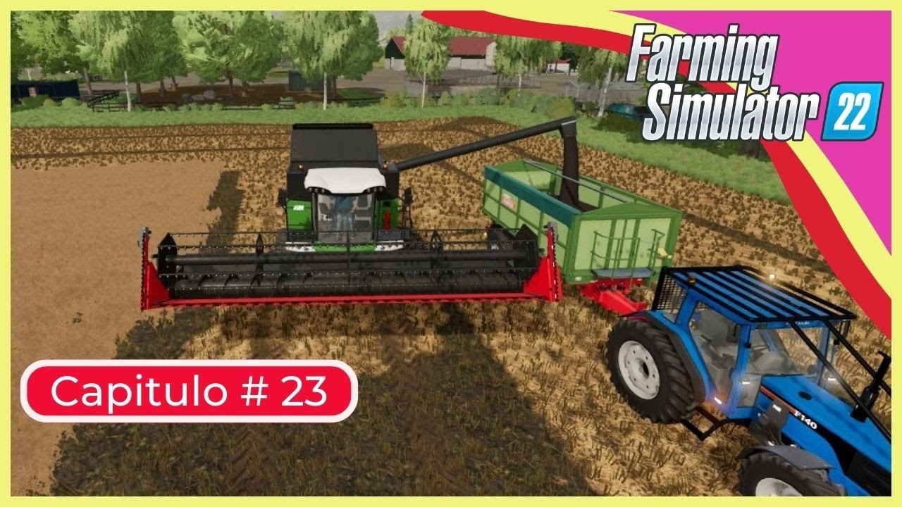 🚜Farming Simulator 22 🌽 #23 Cosecha de Colza y cambios en la granja de ...