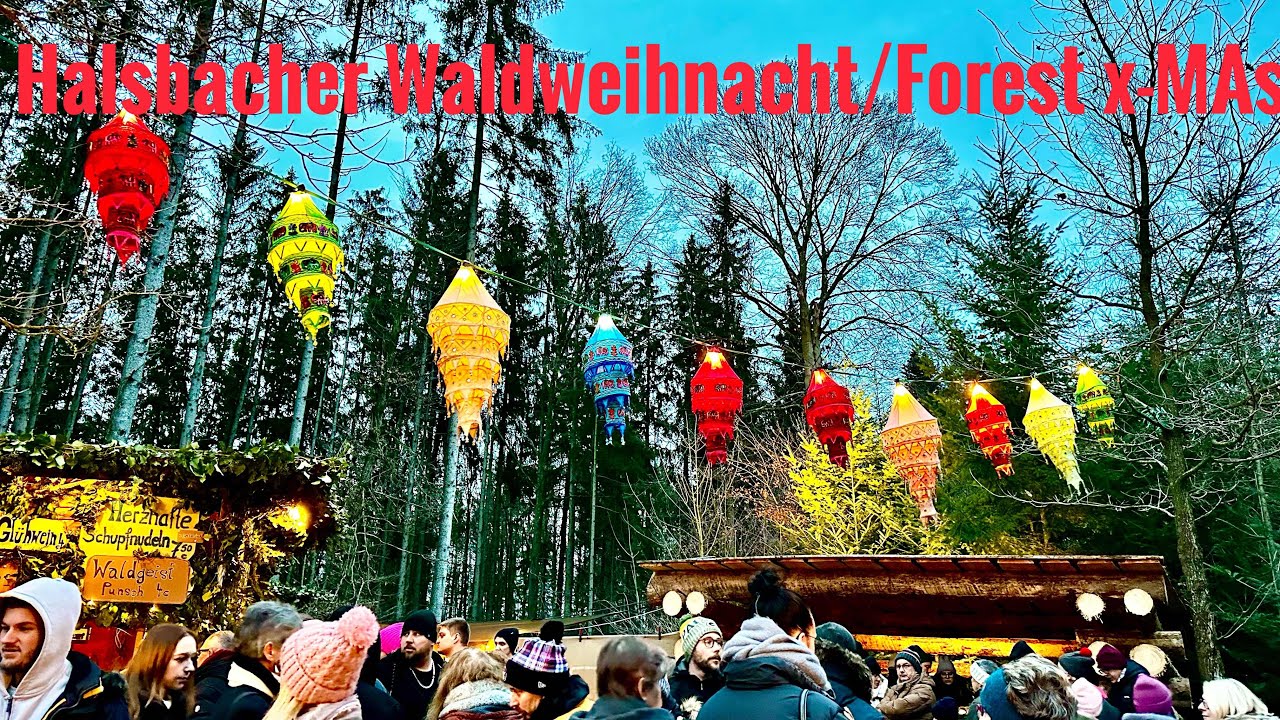 A Forest X-Mas market - YouTube