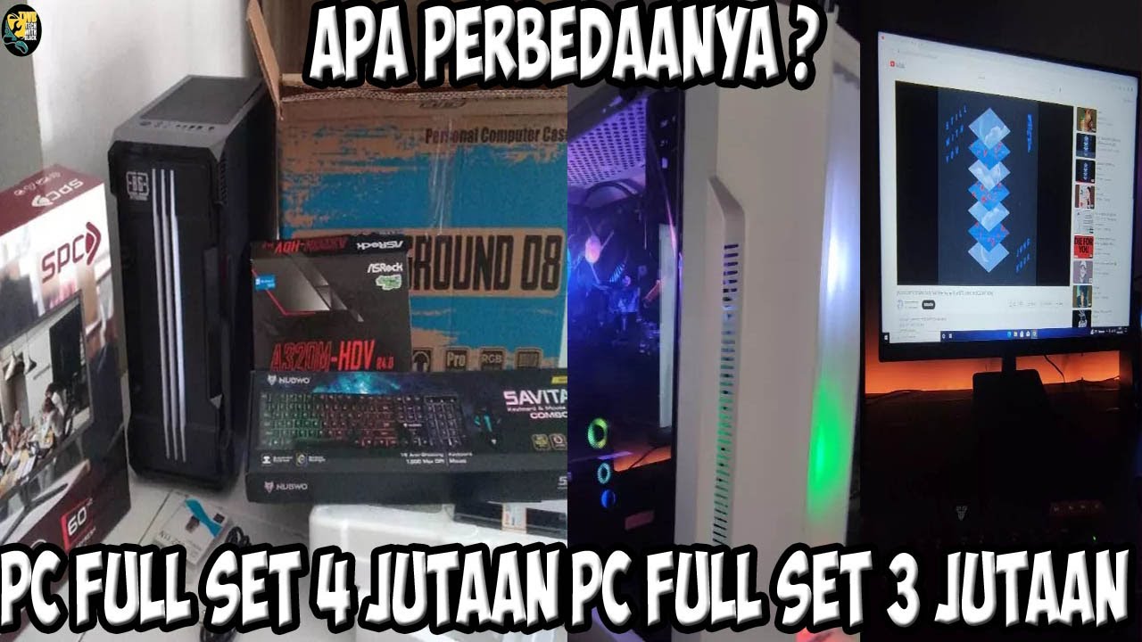 pc full set harga 4 jutaan dan 3 jutaan dari shopee bisa gta v dan gta ...
