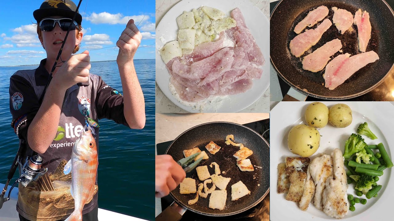 Hervey Bay Fishing featuring Pinkies, Pelican Bank, Boat Bacon & Dinner ...