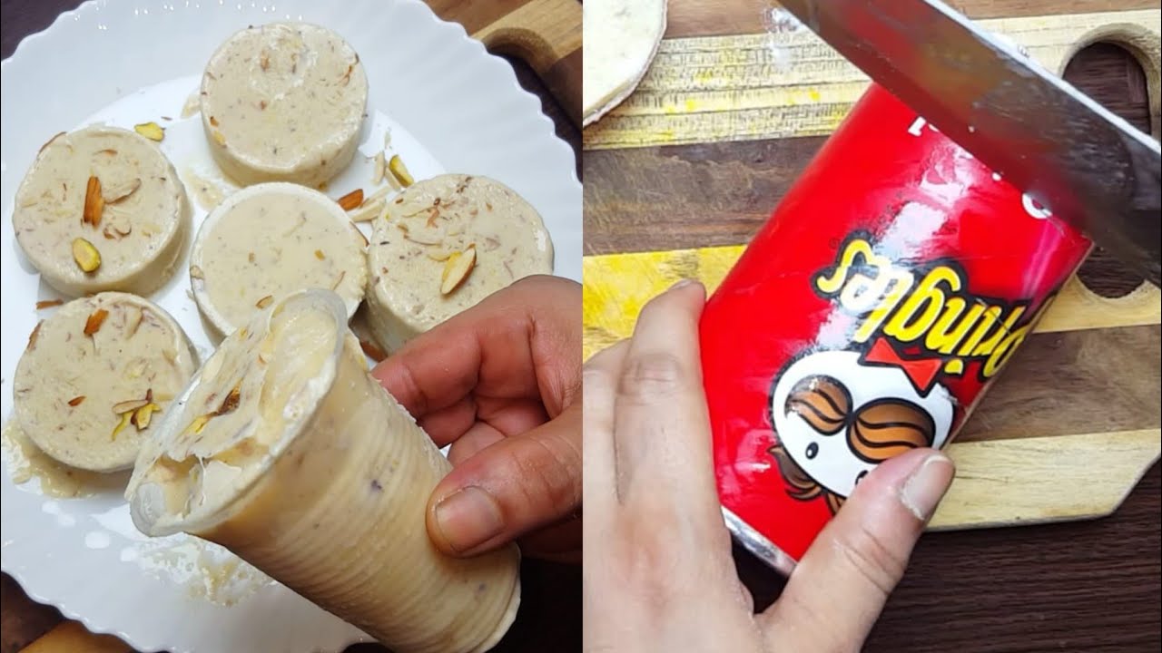 Roll Cut Malai Kulfi | No Malai Roll Cut Malai Kulfi | Summer Special ...