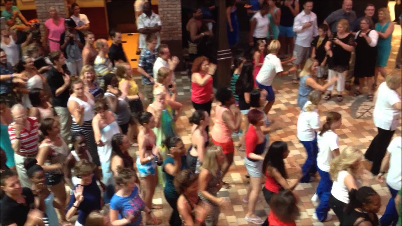 Allure of the Seas Flash Mob 7/6/2013 - YouTube