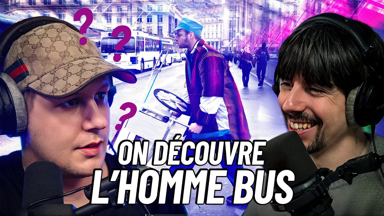 On DÉCOUVRE le FOU du BUS ULTIME : L'HOMME BUS ?! (c'est touchant ...