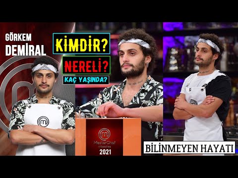 MasterChef Görkem Demiral Kimdir? Nereli? Kaç Yaşında? Master Chef Türkiye 2021