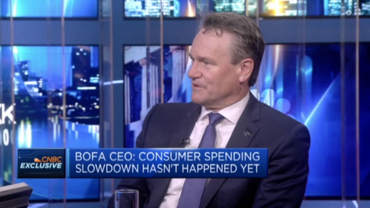 Bank of America CEO: Seeing a 'mitigation' of growth, not a slowdown ...