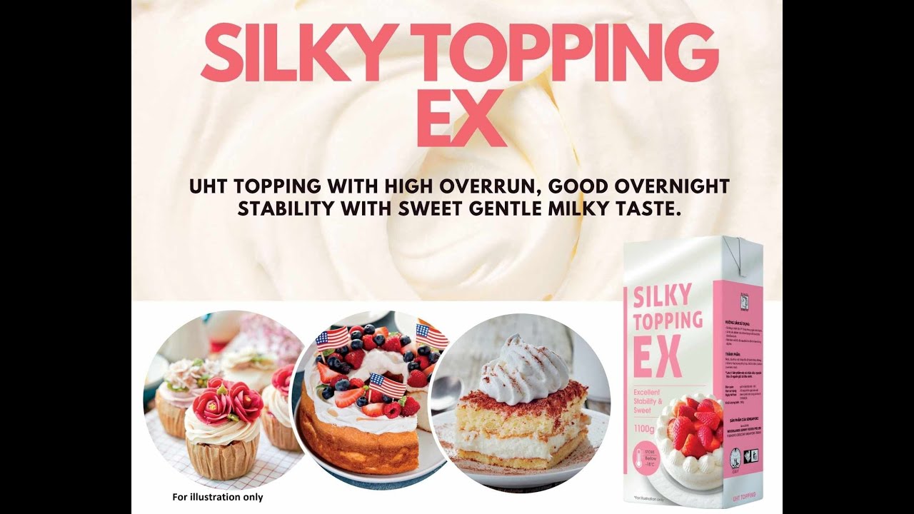 Get to Know, Silky Topping Ex (Whipping Cream) in this tutorial video: - YouTube