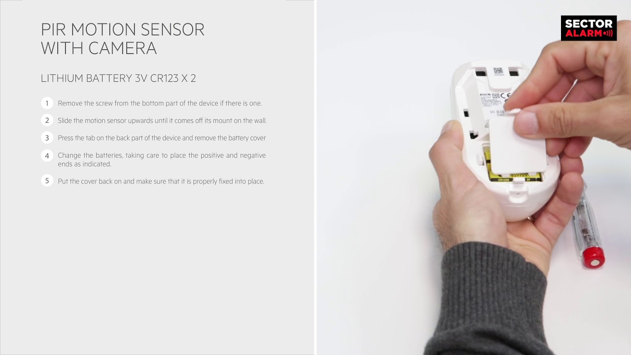 AGILITY - Pir Motion Sensor with Camera - YouTube