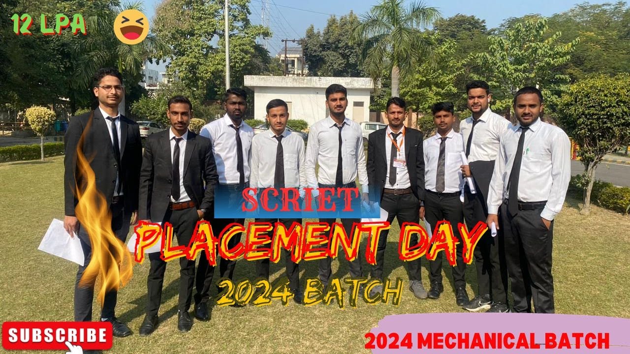 Campus Placement day 2024 || SCRIET || CCSU || PLACEMENT IN SCRIET ...