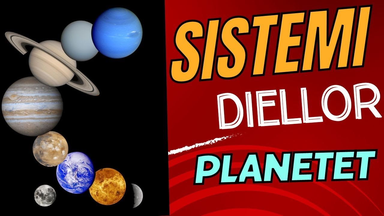 Sistemi diellor Planetet Si te bejme vet nje projekt shkollor - YouTube