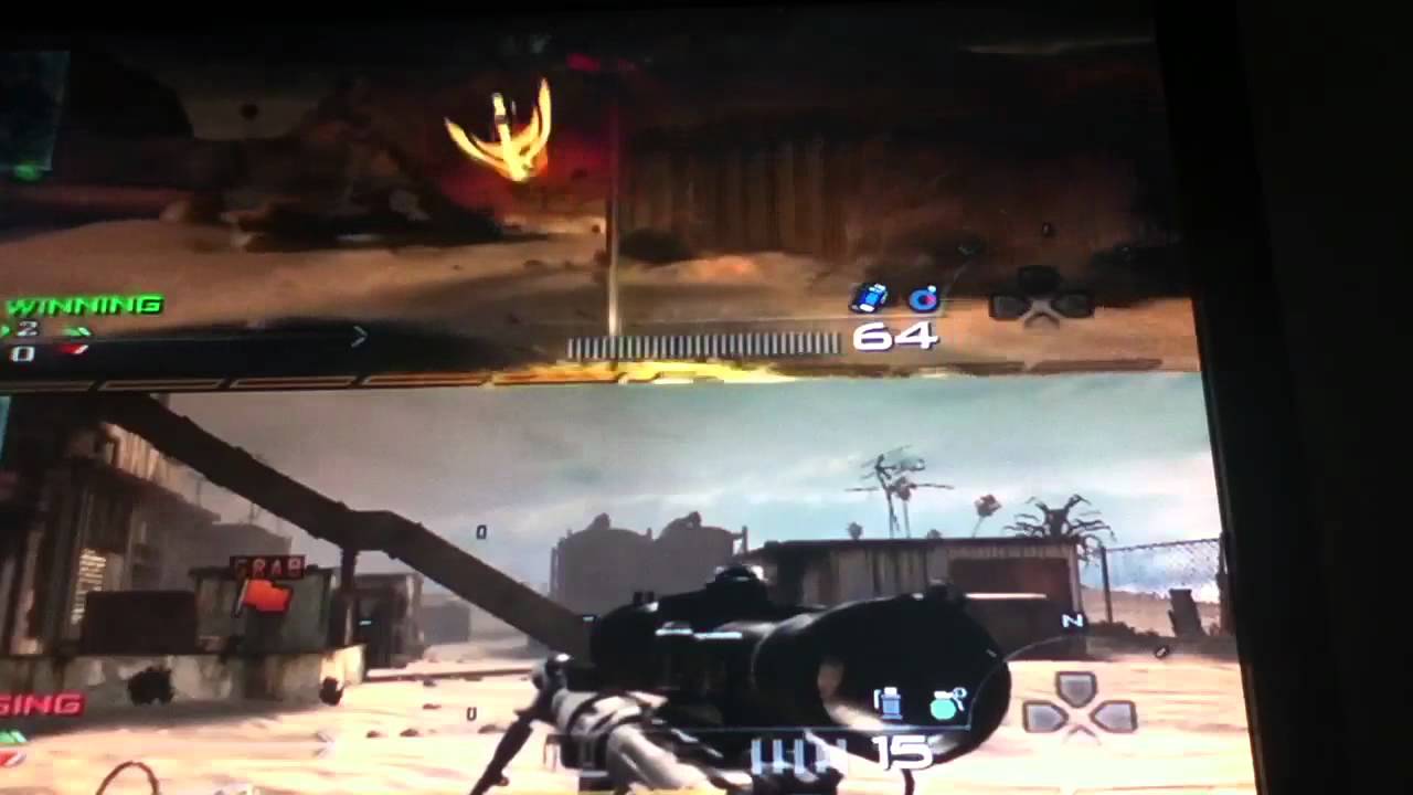 Mw2 split screen rank up - YouTube