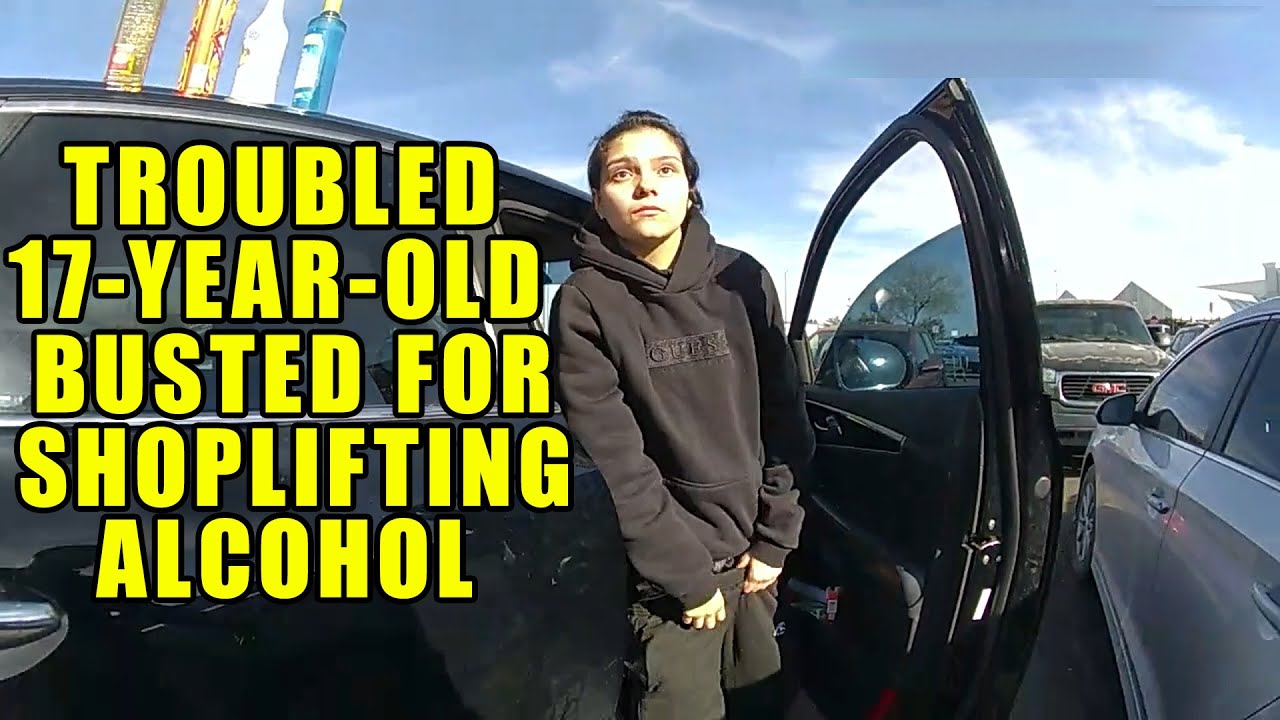 Troubled 17-Year-Old Busted for Shoplifting Alcohol from Walmart - YouTube