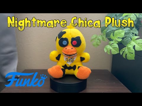 Nightmare Chica custom plush review! - YouTube