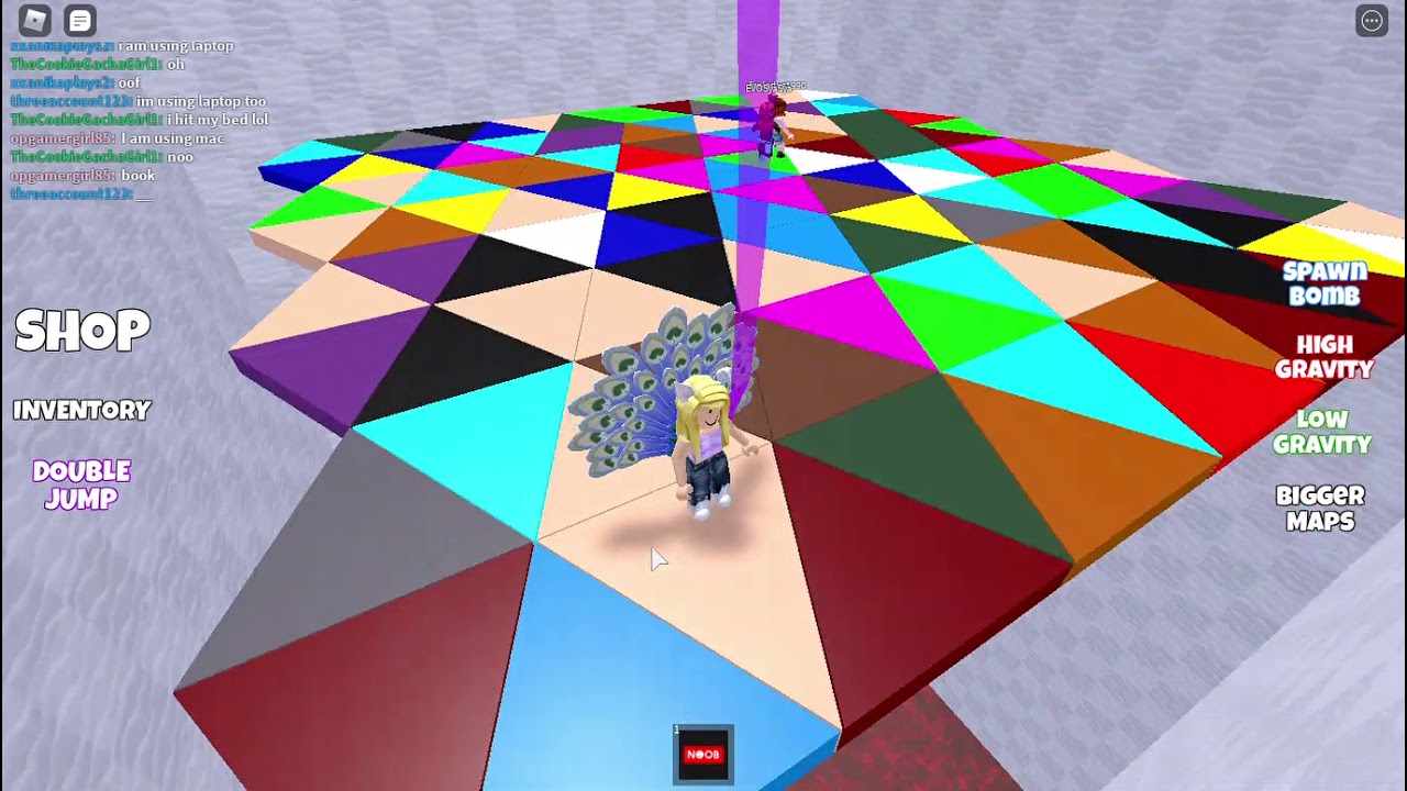 Roblox Color block Tower! - YouTube