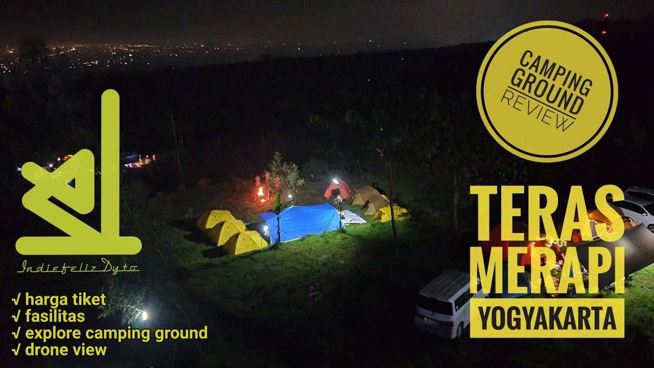 teras merapi camping ground | uji nyali camping di kaki gunung merapi ...