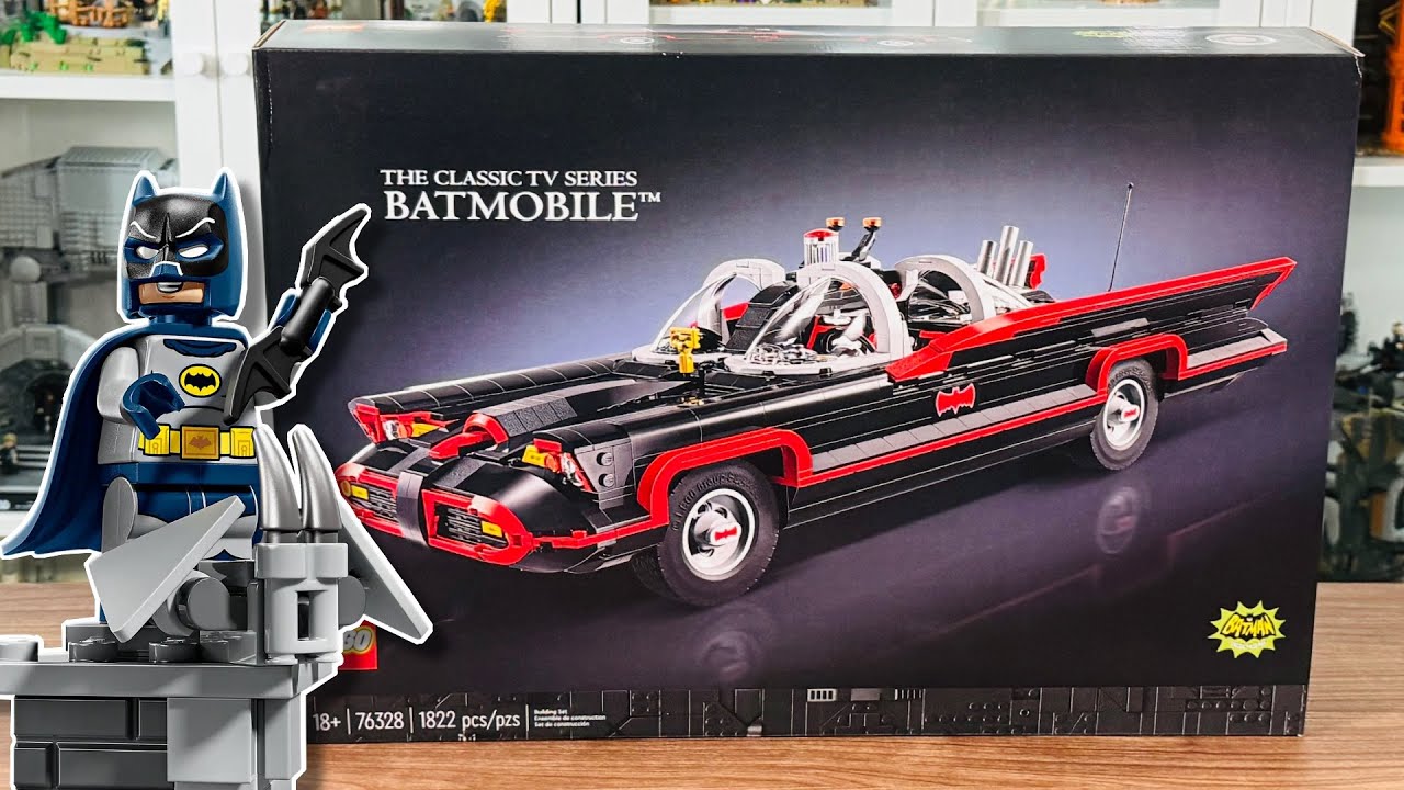 Lego Batman The Classic TV Series Batmobile 76328 - YouTube
