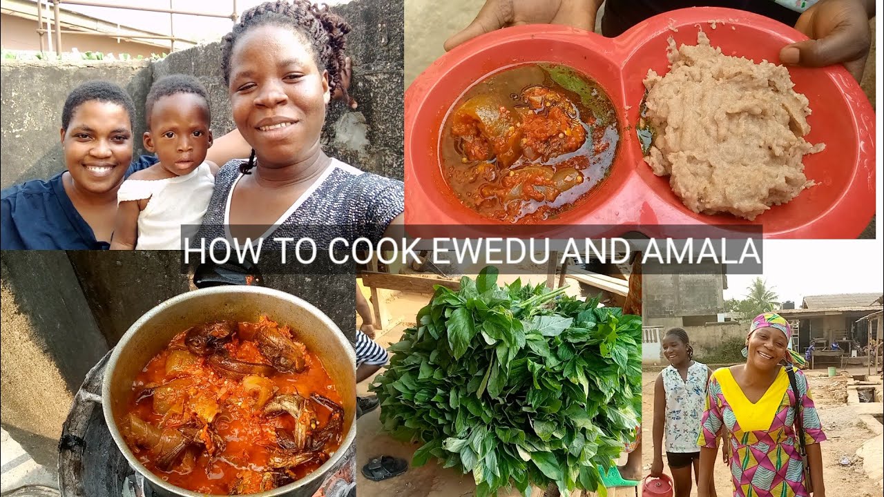 HOW TO COOK EWEDU AND AMALA FULL VIDEO||@ObinnaAngel-zu2qy - YouTube