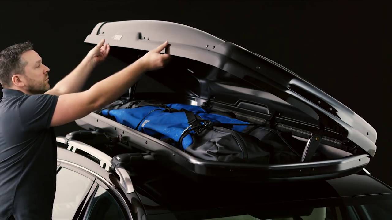 Thule Dachbox Flow 606 - www.autoteile-immler.com - YouTube