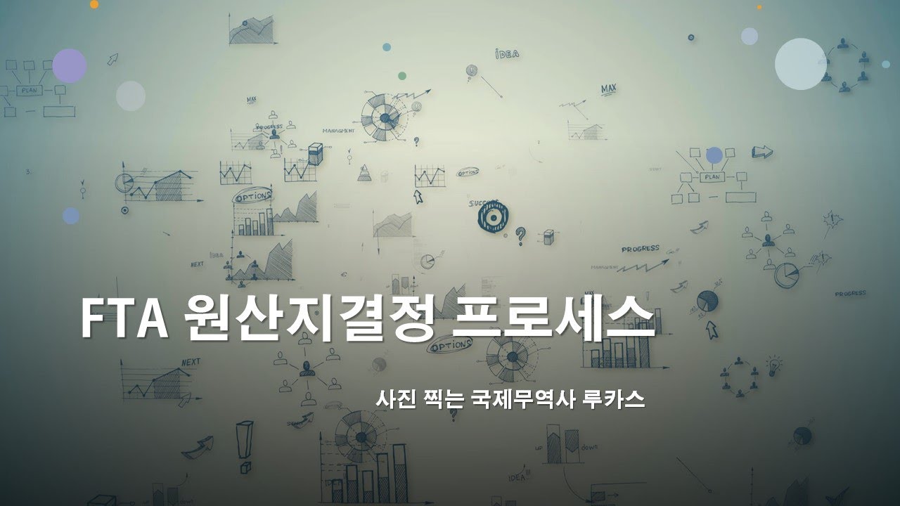 FTA 원산지결정 프로세스 + 근거서류 + 원산지증명서 발행방법 + 사후관리 - YouTube