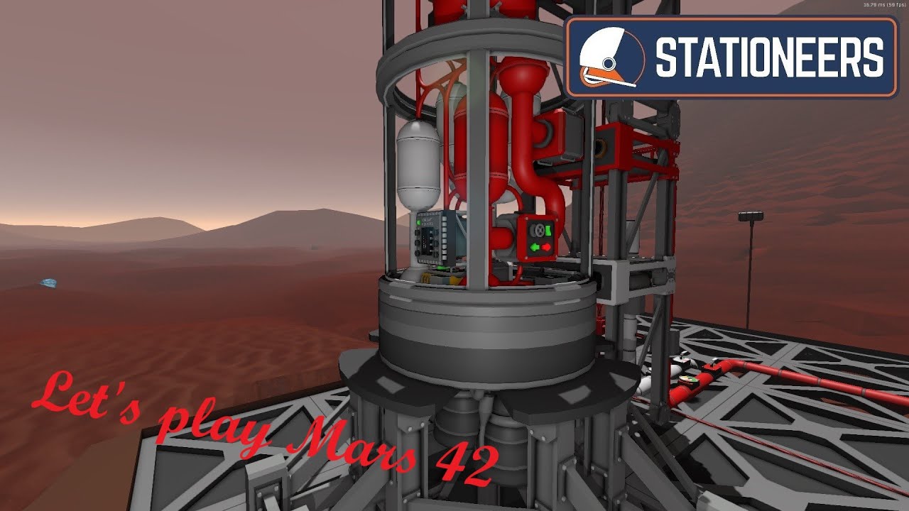 Stationeers Let's play Mars 42 Crater 2... I mean, Rocket 2 ready for ...