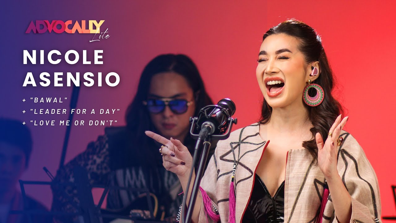 Nicole Asensio on Advocally Lite | Full Live Performance - YouTube