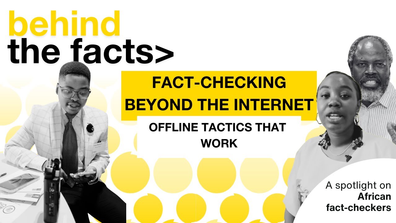 Fact-Checking Beyond the Internet: Offline Tactics That Work - YouTube