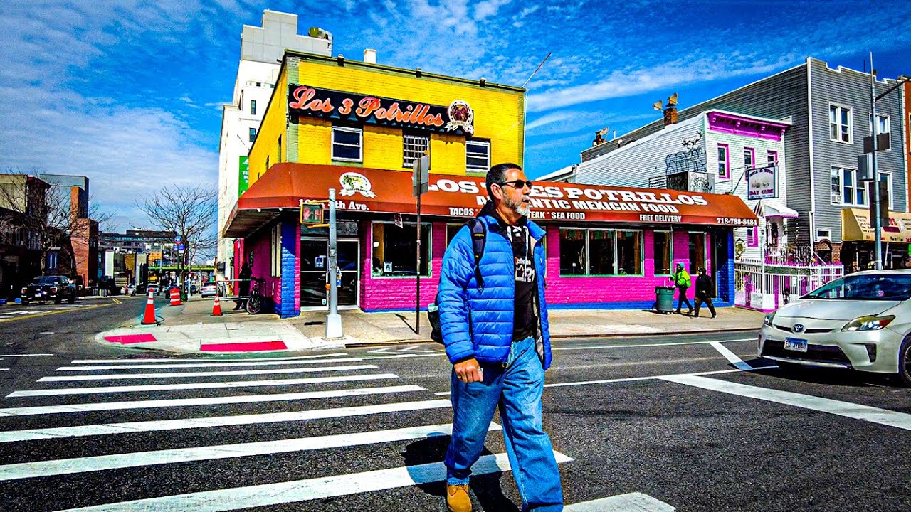 39th STREET to PIER 4 | Walking in Brooklyn NYC | 1st Avenue, Industry ...