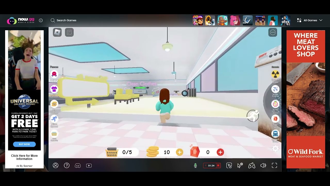 how to play Laundry simulator.Roblox - YouTube