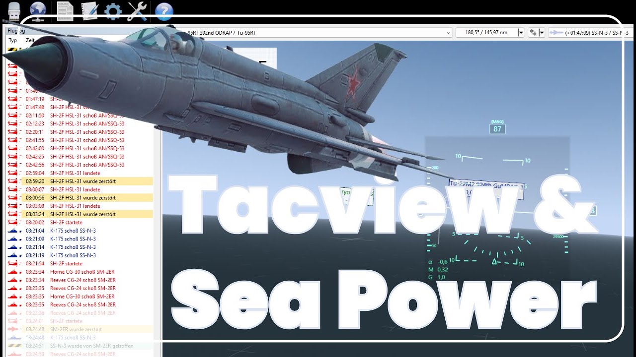 Tacview & Sea Power: Missionsanalyse leicht gemacht! 🔍 #tutorial - YouTube