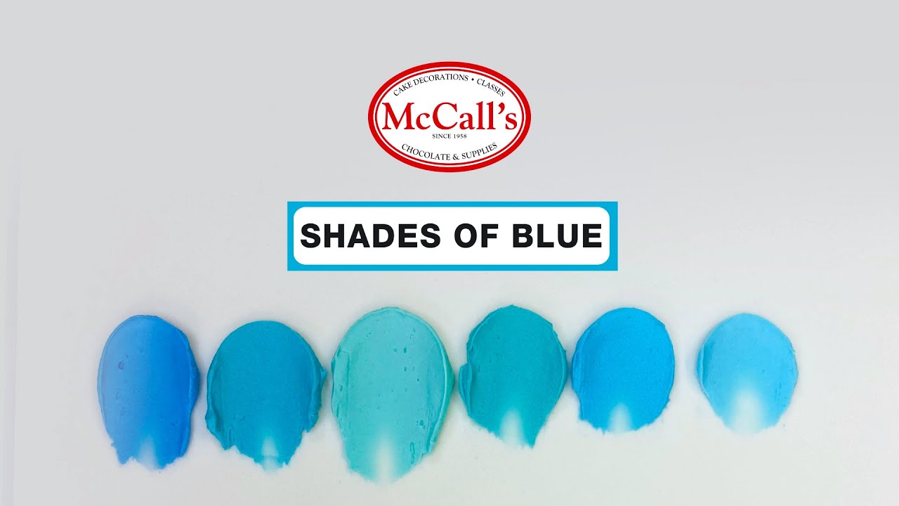 Creating The Right Shades of Blue | McCall's Baking - YouTube